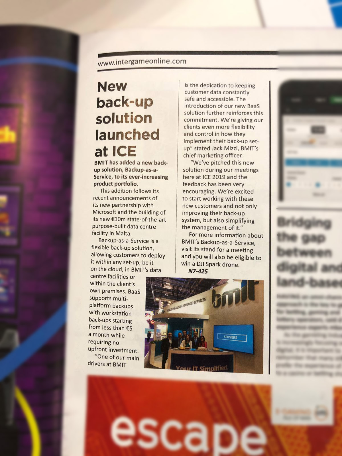 BMIT Adds New Backup Solution to its Portfolio - BMIT