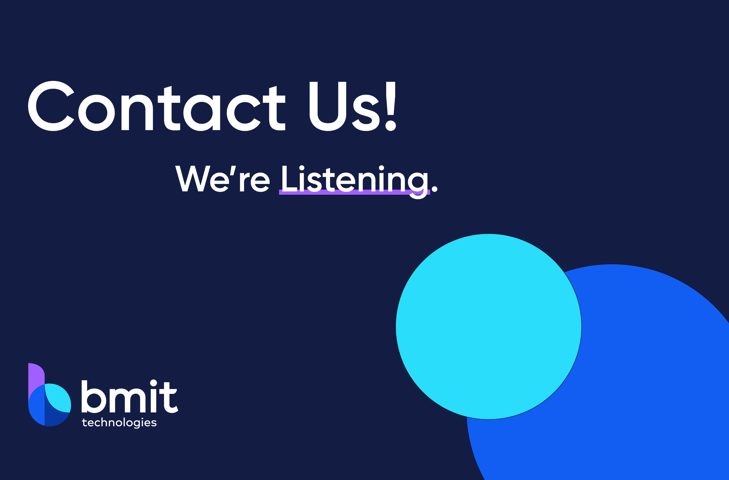 Contact Us - BMIT